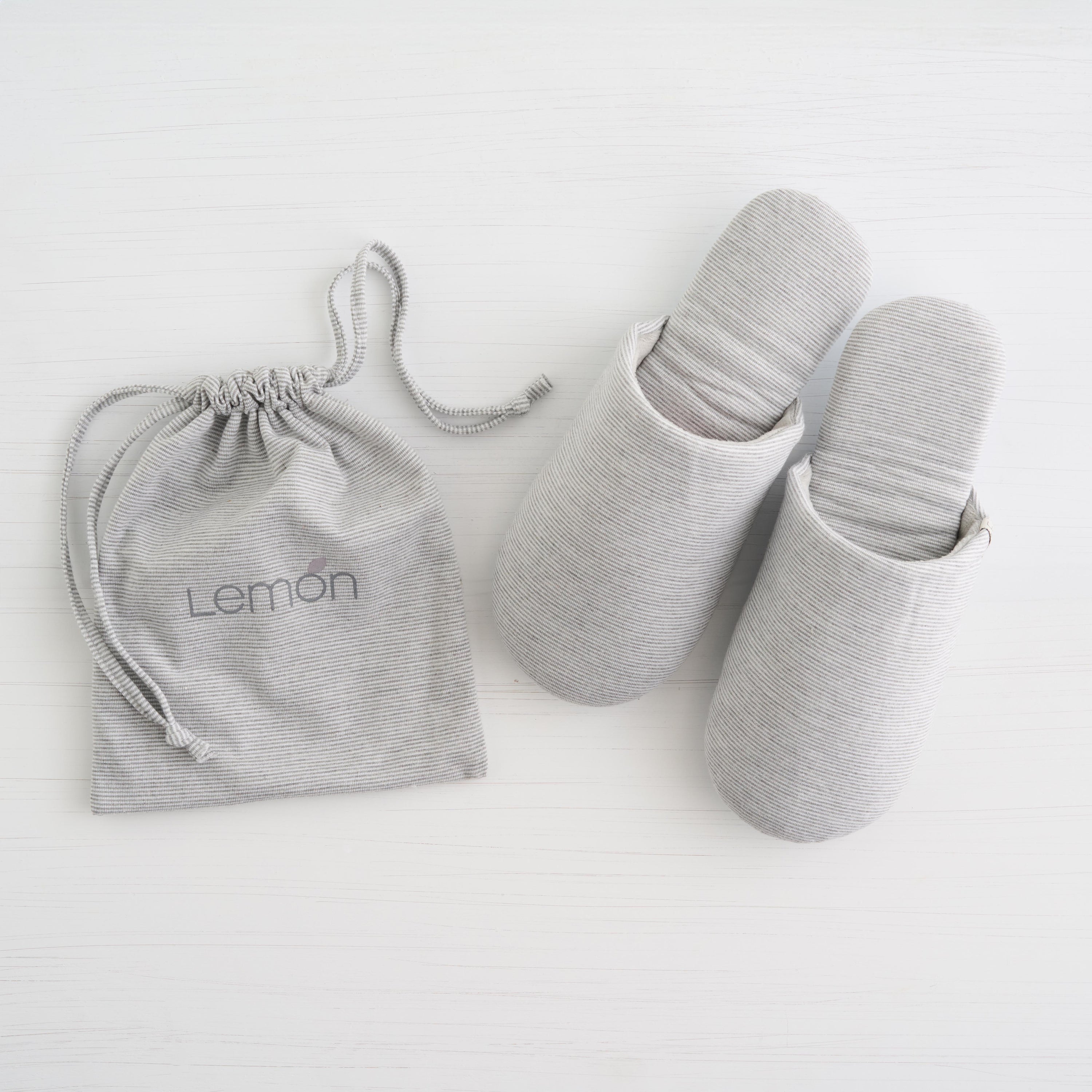 Packable Jersey Slipper – Lemon Collections