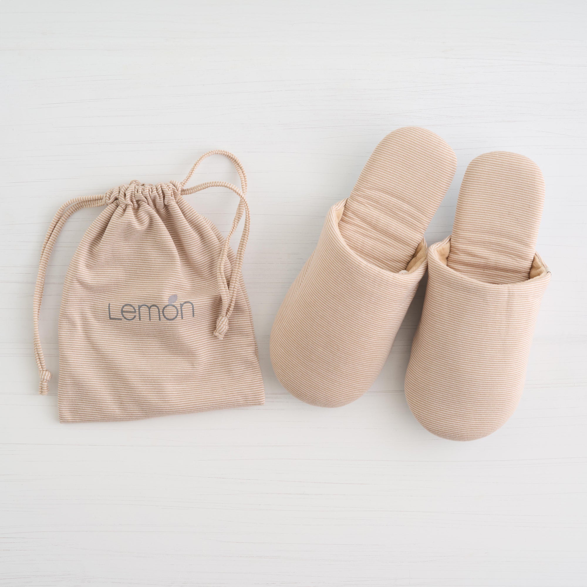 Packable Jersey Slipper – Lemon Collections