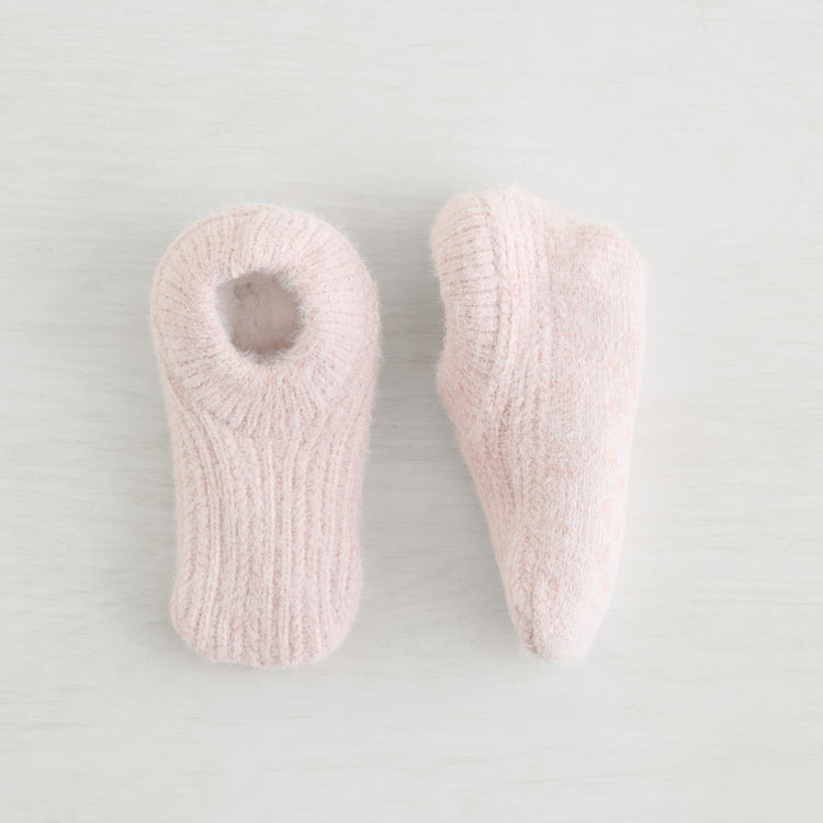 Knit Slippers – Lemon