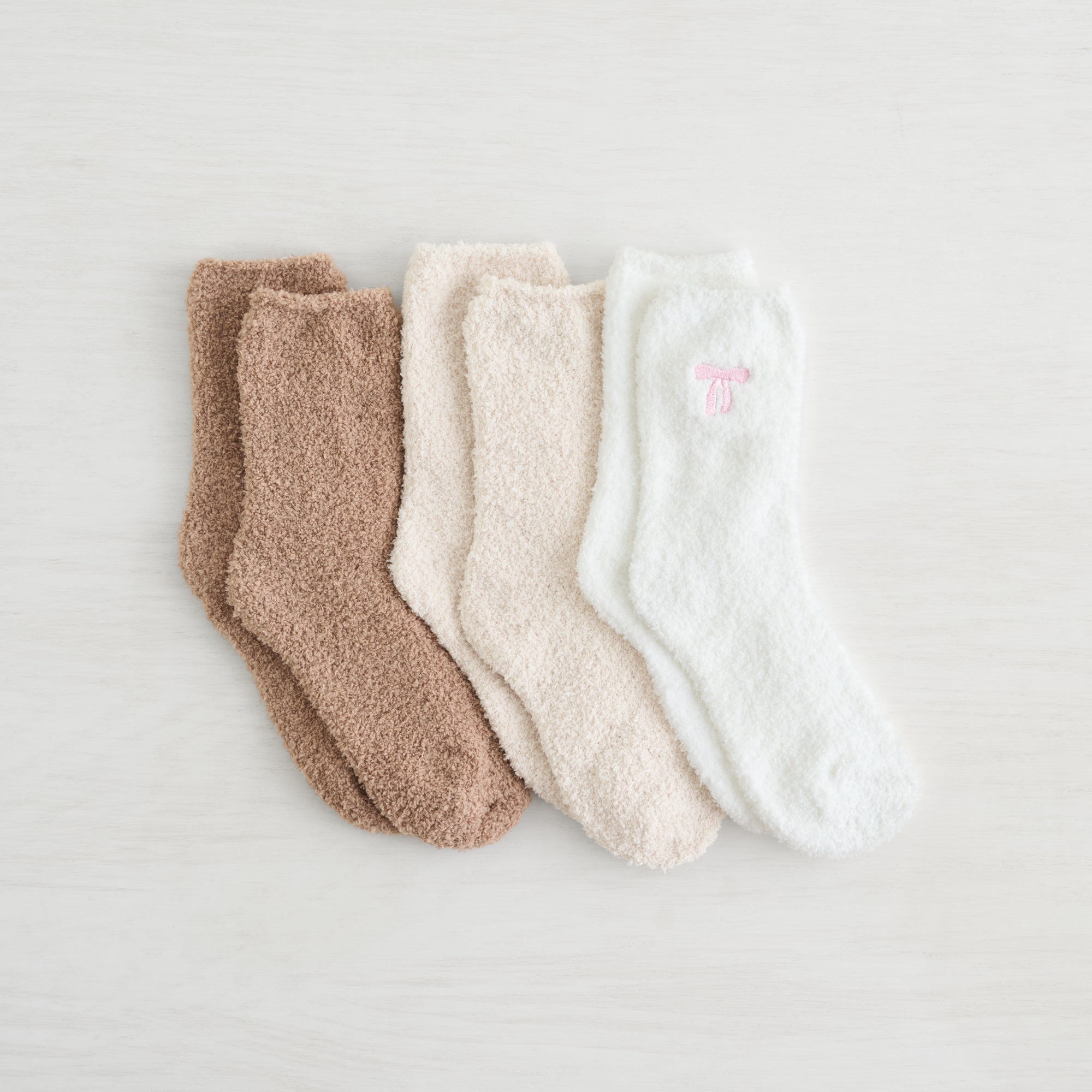 Lover Cozy Crew Sock - 3 Pack – Lemon